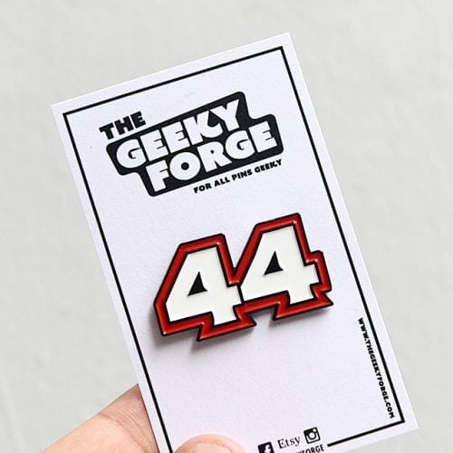 Lewis Hamilton Racing Number — The Geeky Forge